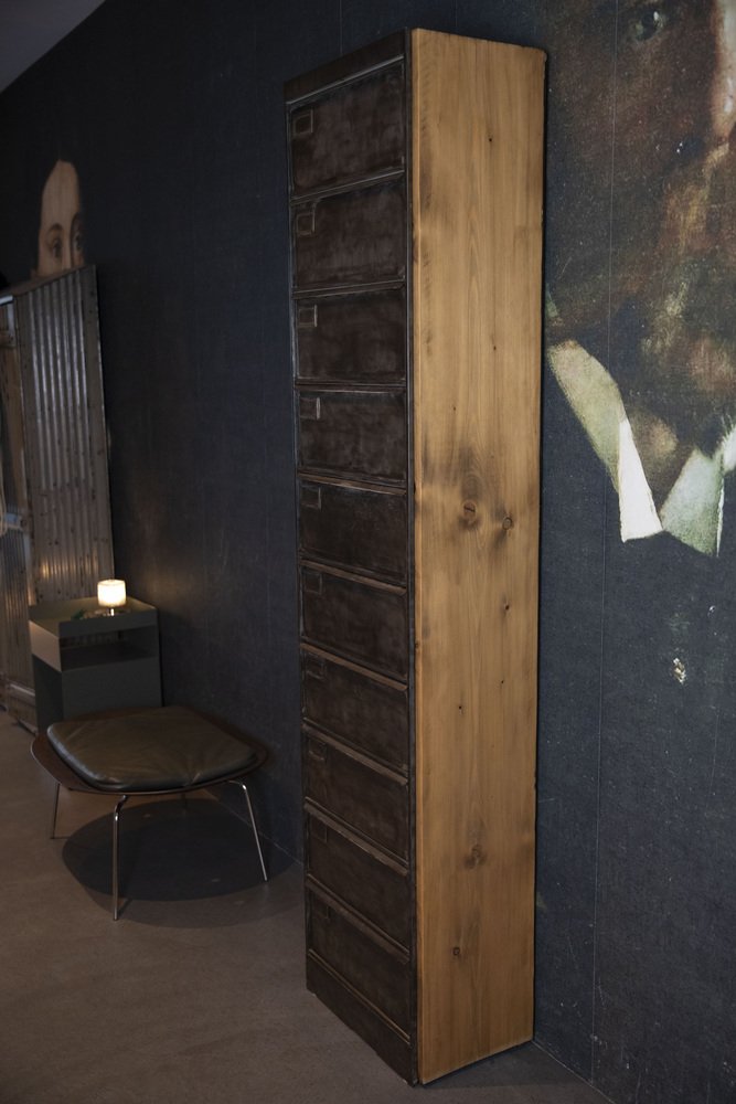 Vintage Flap Cabinet from Roneo, 1950s for sale at Pamono