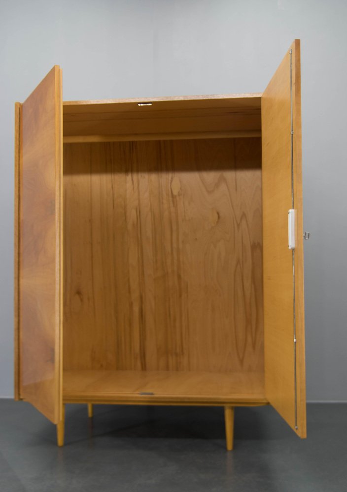 Mid-Century Modern Wardrobe with High Gloss Finish, 1970s for sale at ...