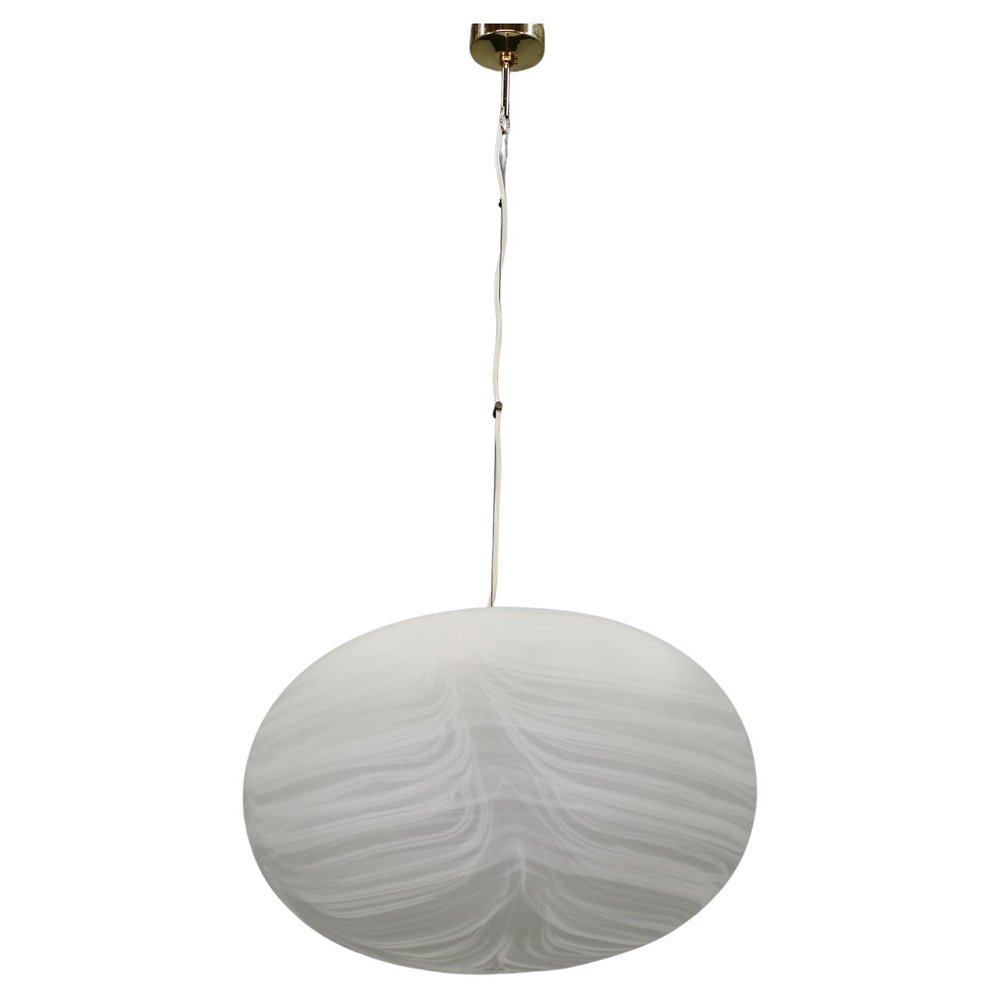 Vintage Italian Glass Pendant, 1970s for sale at Pamono