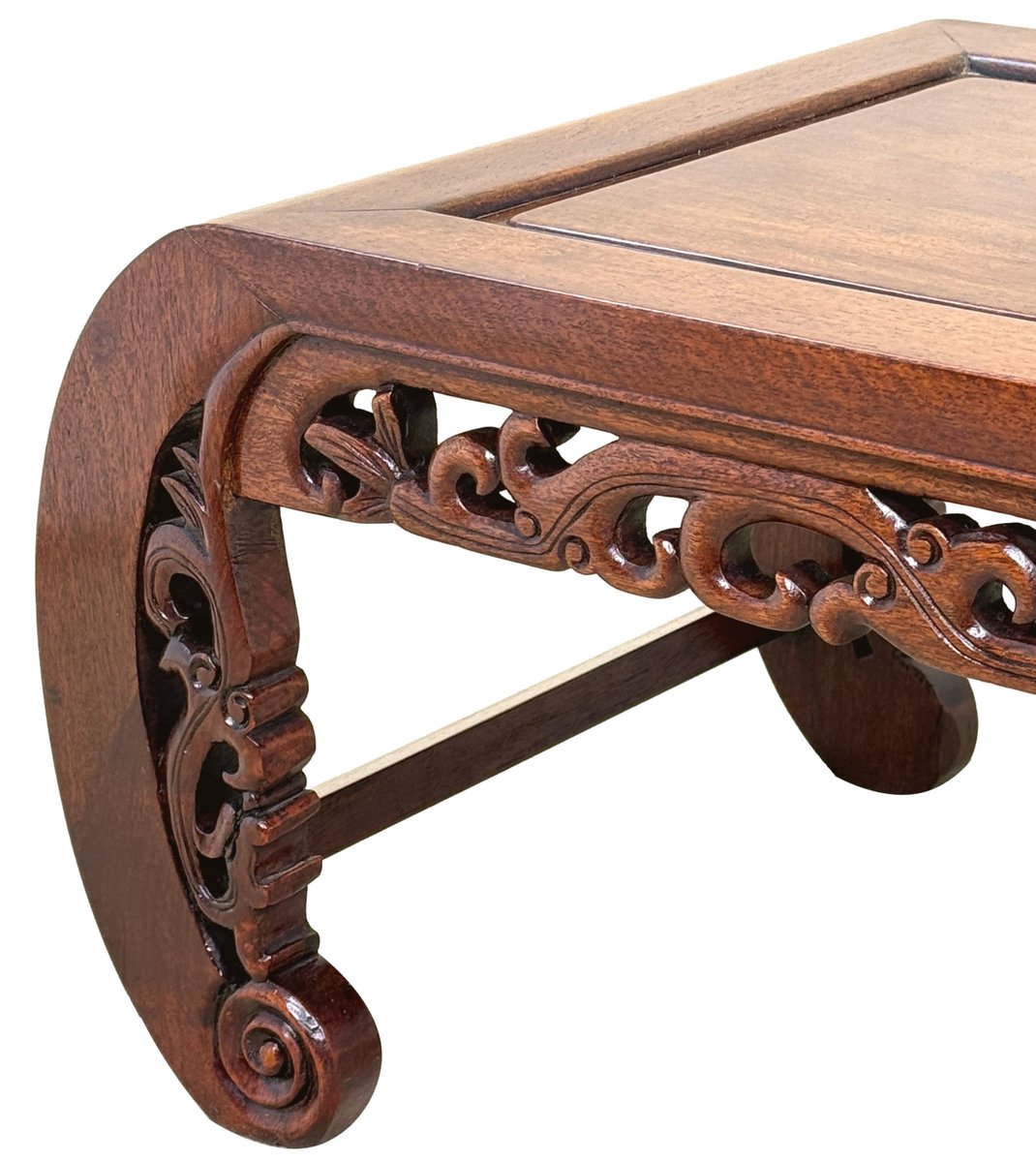 19th Century Oriental Hardwood Opium Coffee Table, 1880 for sale at Pamono