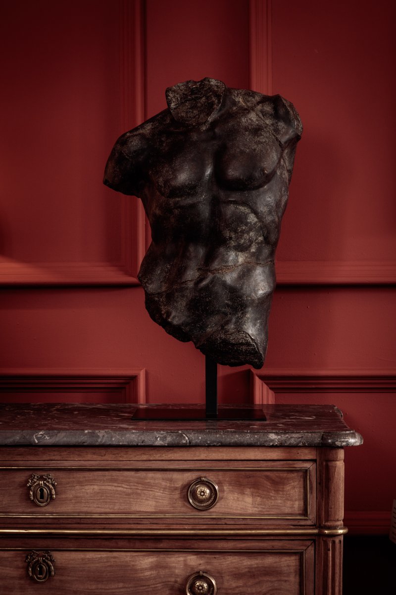 Large Bronze Maximillian Torso from Pure White Lines for sale at Pamono