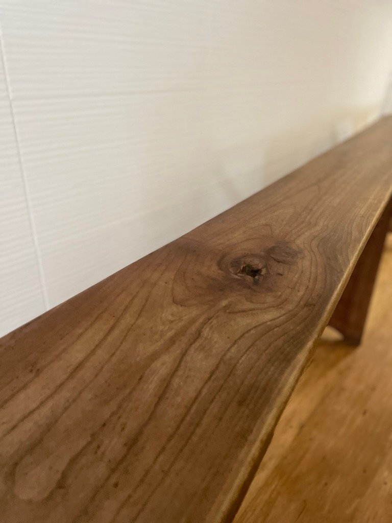 French Elm Bench for sale at Pamono