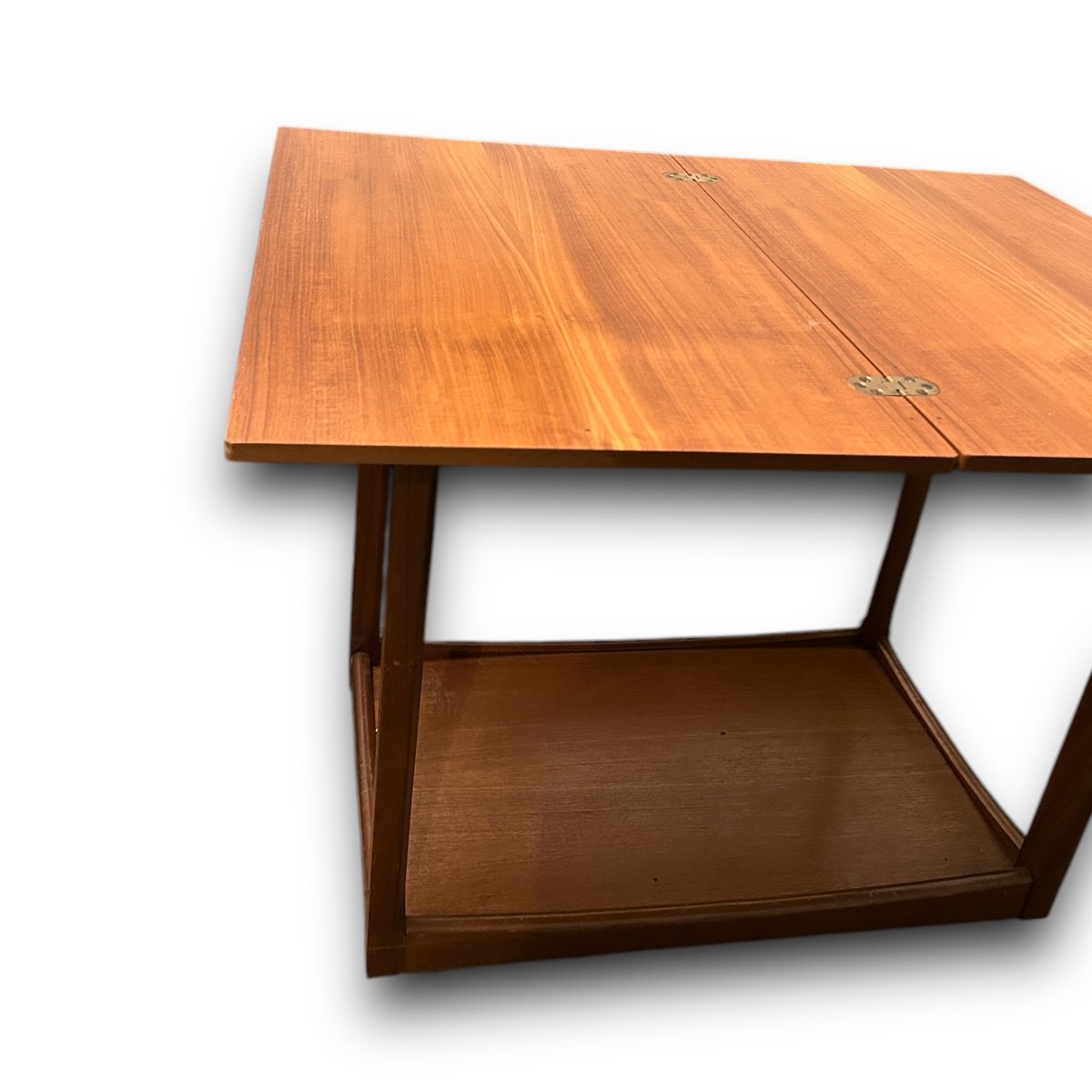 Mid-Century Teak Drinks Trolley or Card Table from Legate for sale at ...