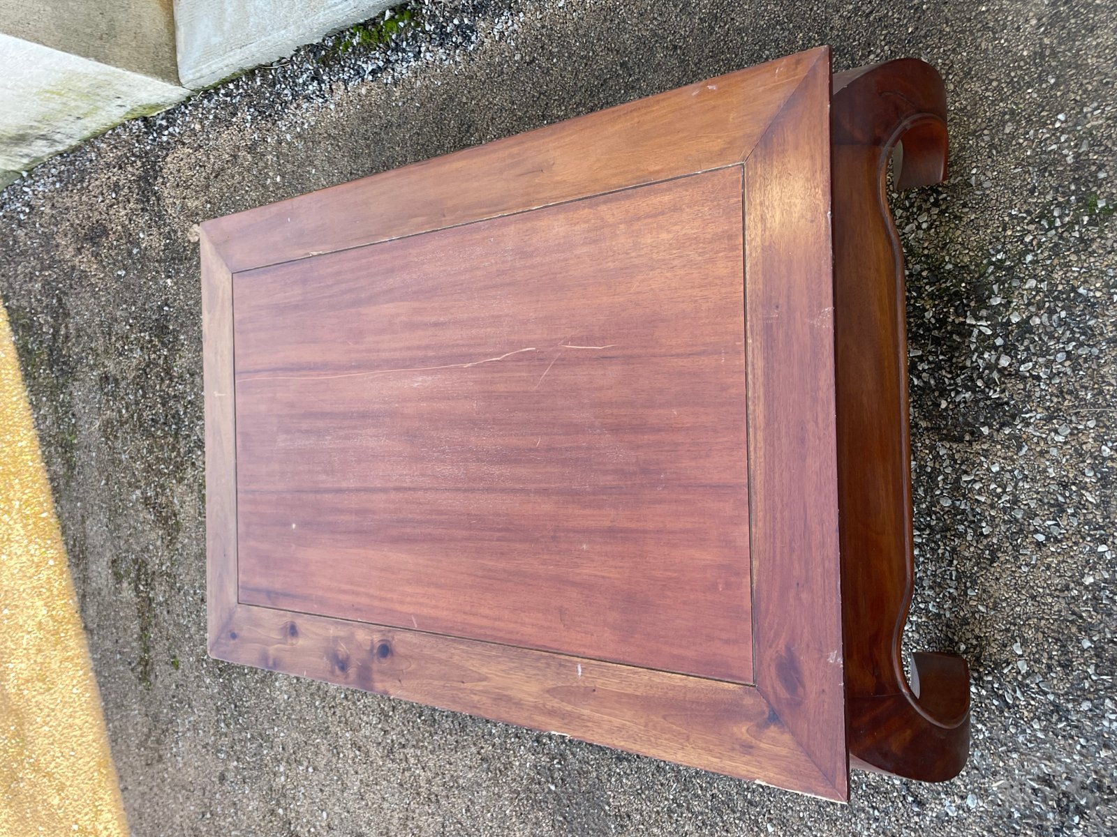 Balinese Wood Coffee Table, 1990s for sale at Pamono