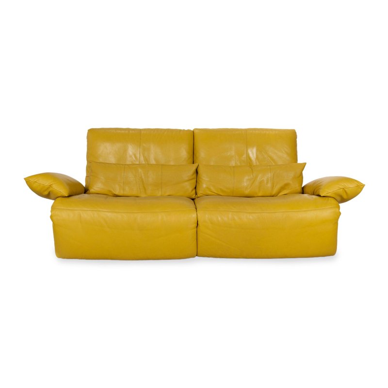 Easy Two-Seater Sofa in Leather from Koinor for sale at Pamono