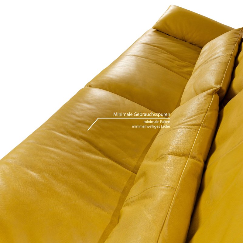 Easy Two-Seater Sofa in Leather from Koinor for sale at Pamono