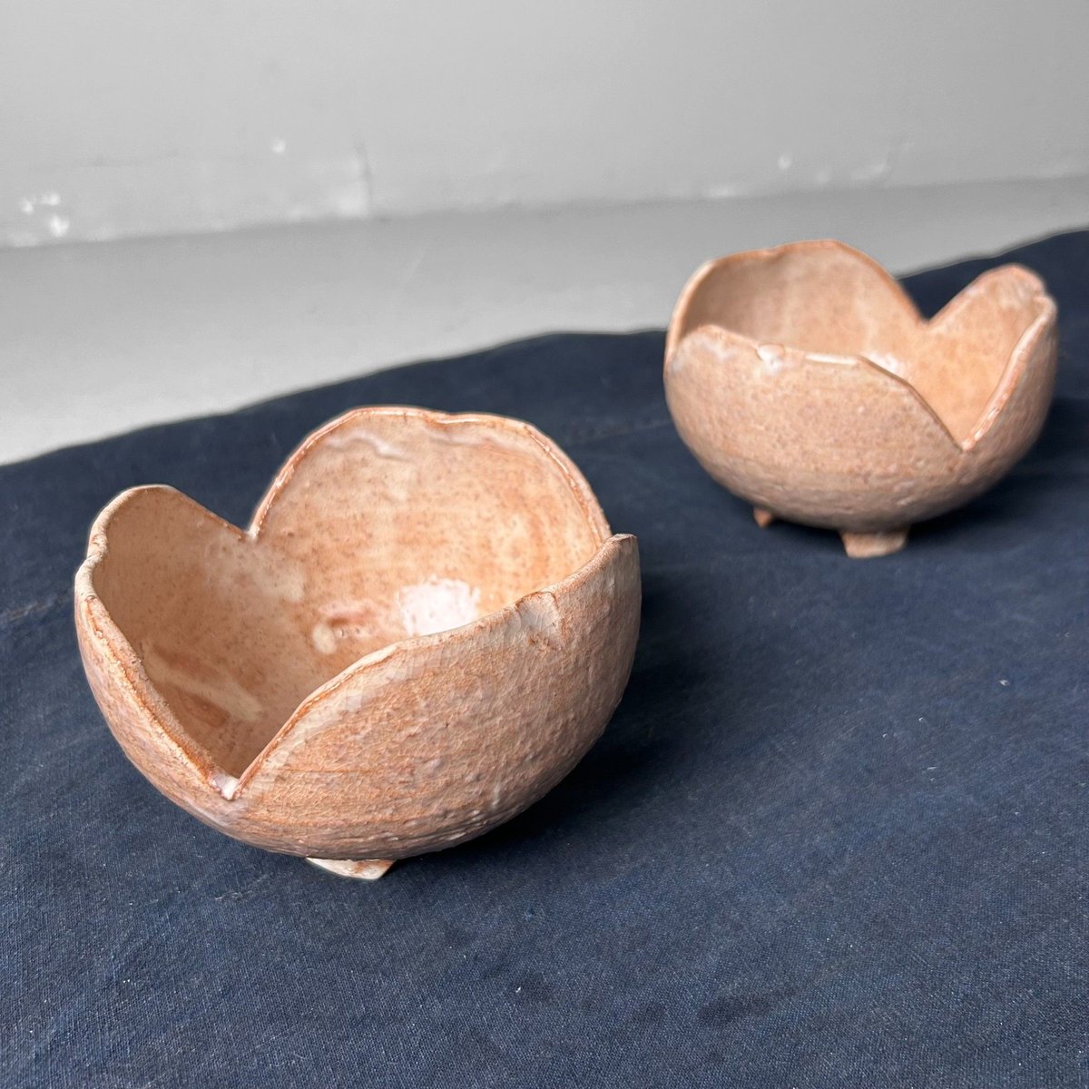 Traditional Kaiseki Wari-Sansho Mukozuke Dining Bowls, Japan, 1970s ...