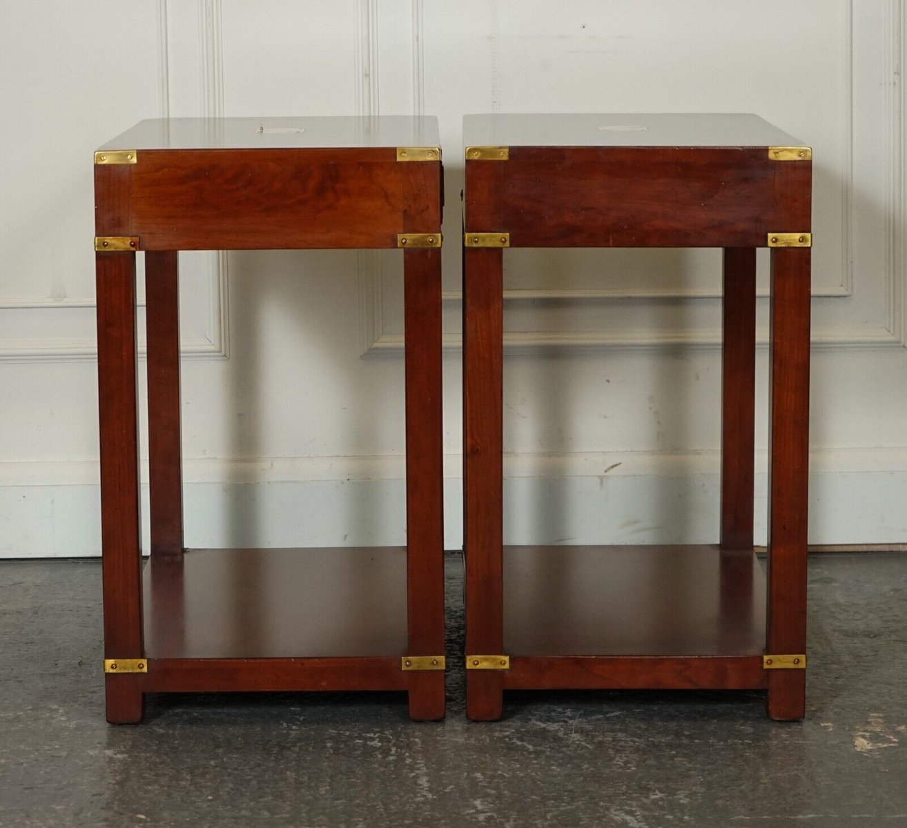 Reh Kennedy Campaign Bedside Tables from Harrods, Set of 2 for sale at ...
