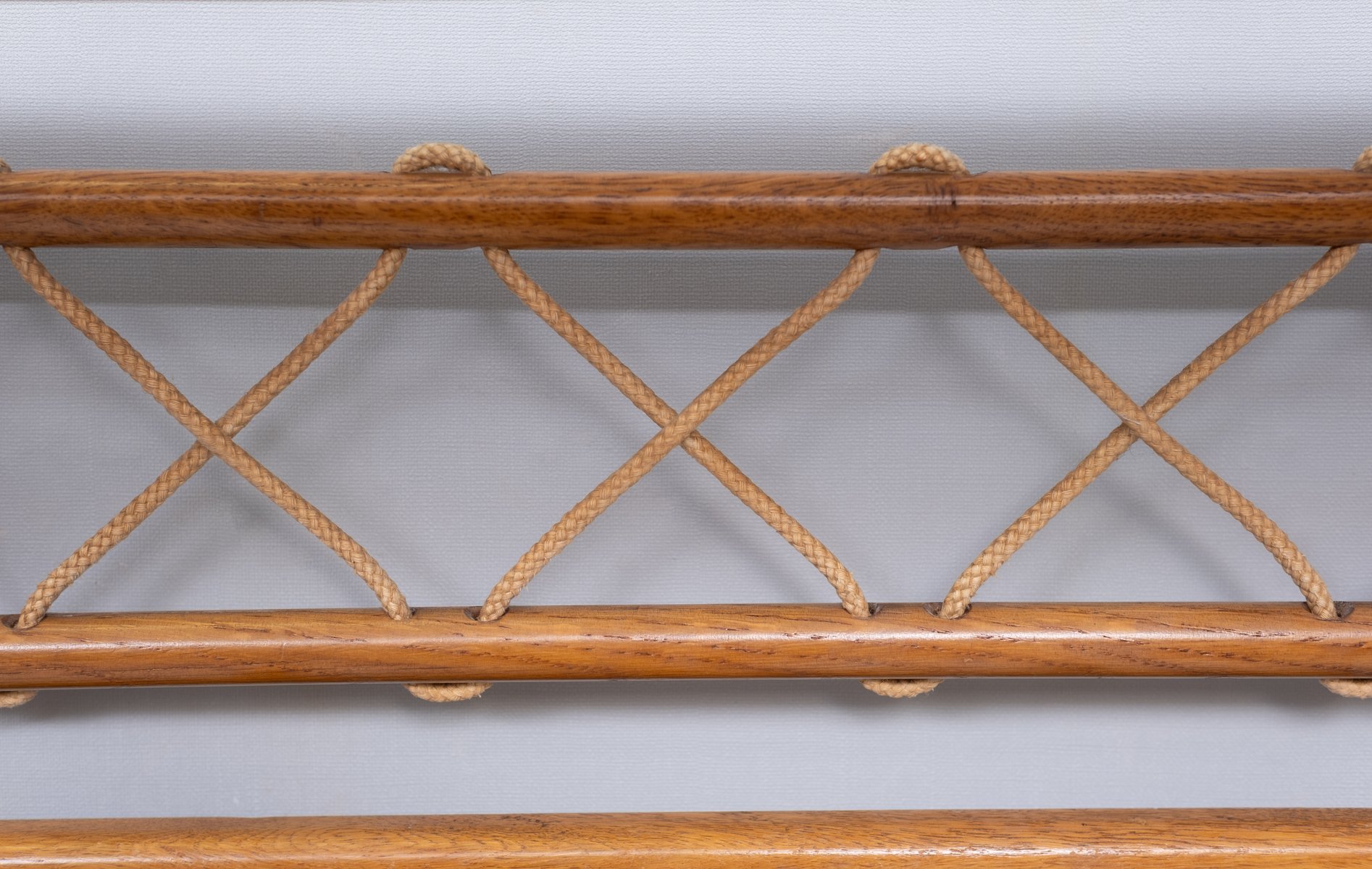 Oak Hanging Coat Rack by Johan Wulfers, Holland, 1950s for sale at Pamono