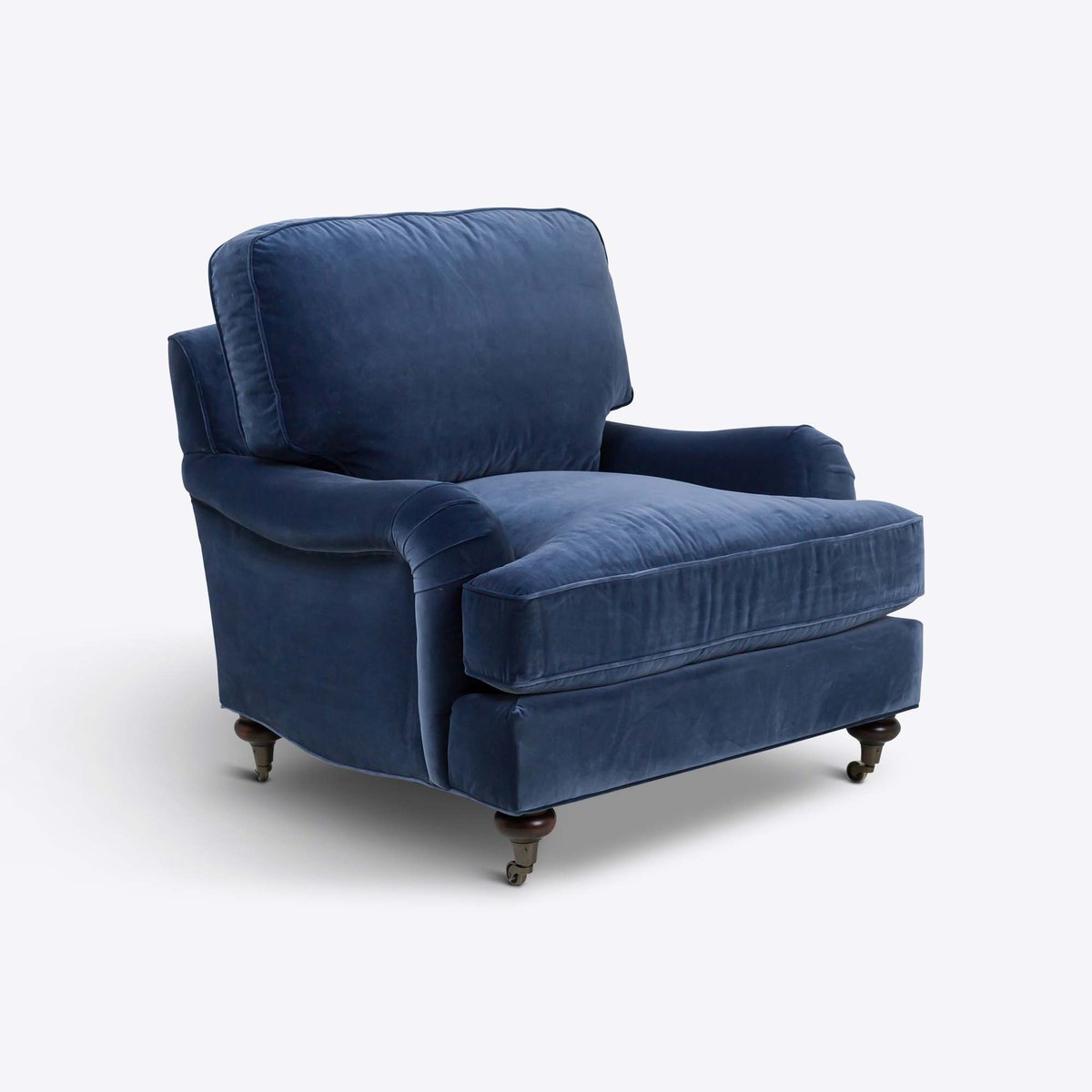 Cornflower Blue Baxter Armchair from Pure White Lines for sale at Pamono