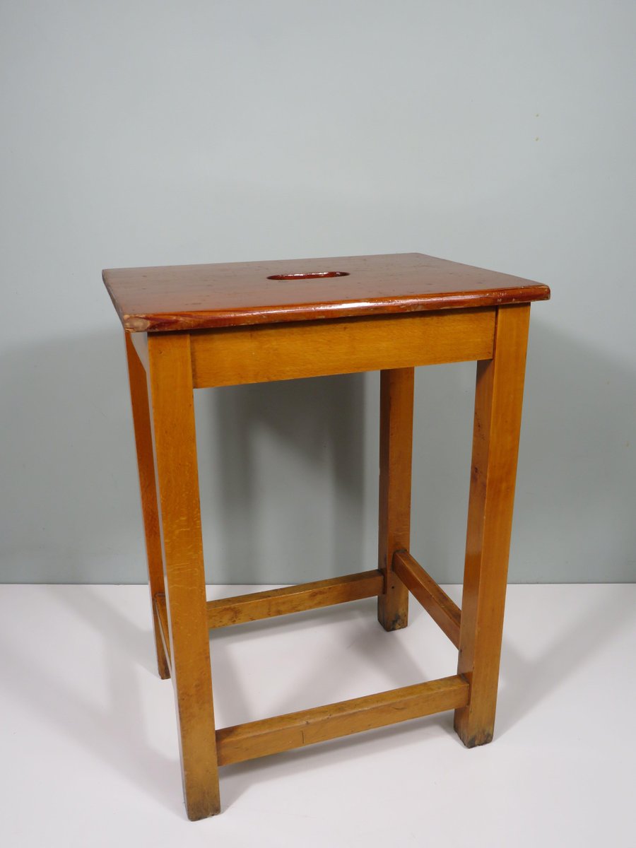 Mid-Century Modern Studio Stool with Handle, 1960s for sale at Pamono