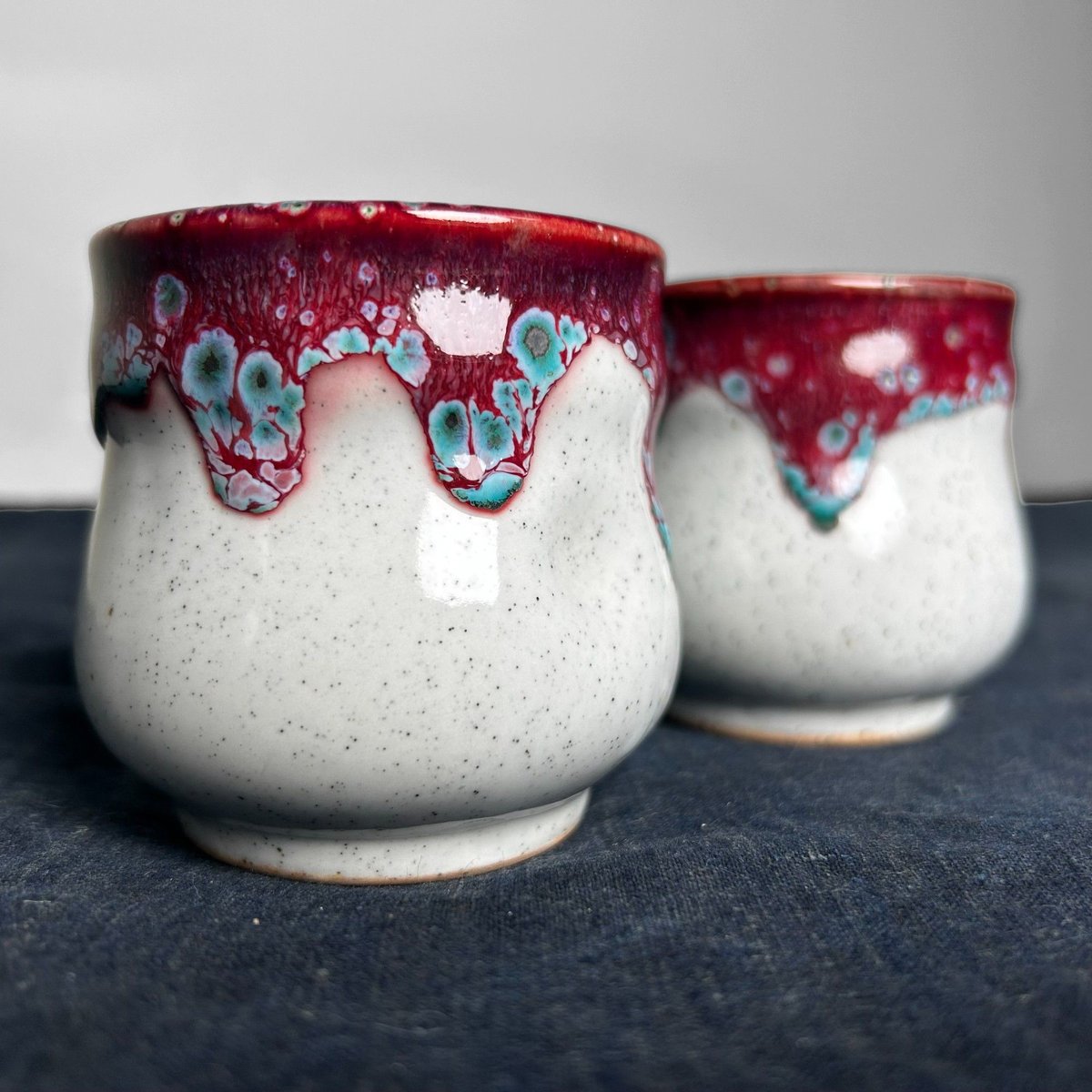 Japanese Yunomi Tea Cups, 1970s, Set of 5 for sale at Pamono