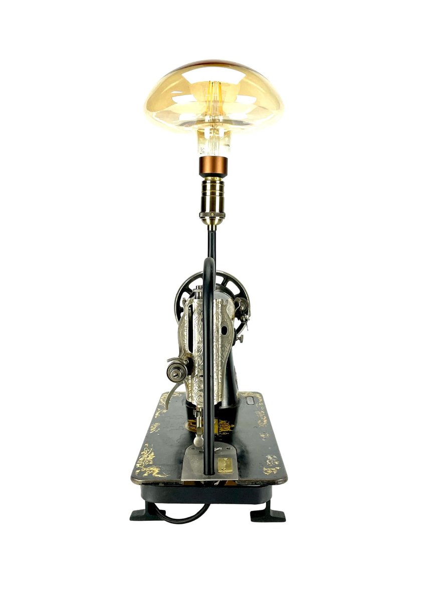 Singer Sewing Machine Lamp, 1921 for sale at Pamono