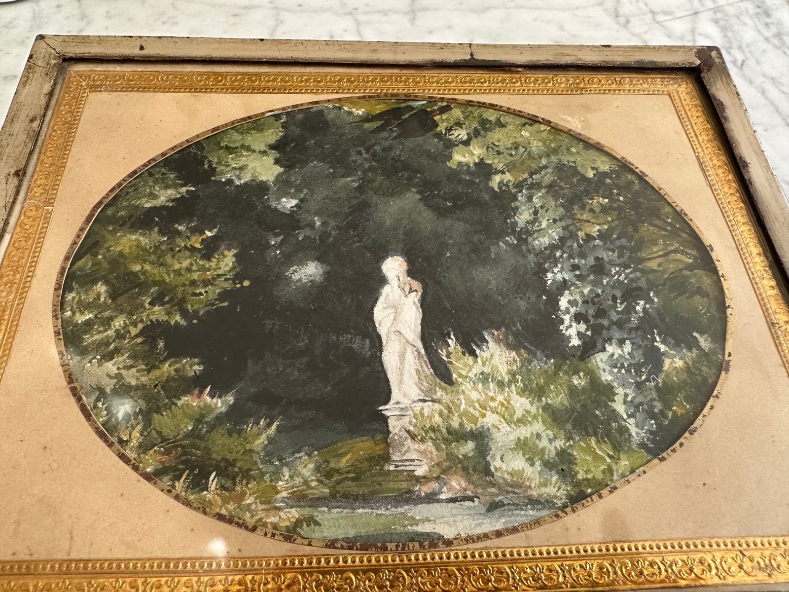 Antique French Tin Box, 1890 for sale at Pamono