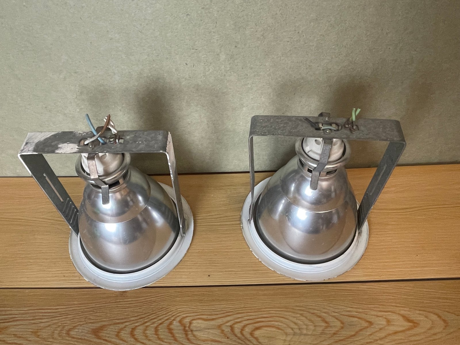 Large German Industrial Spot Track Lights in Aluminium from Staff ...