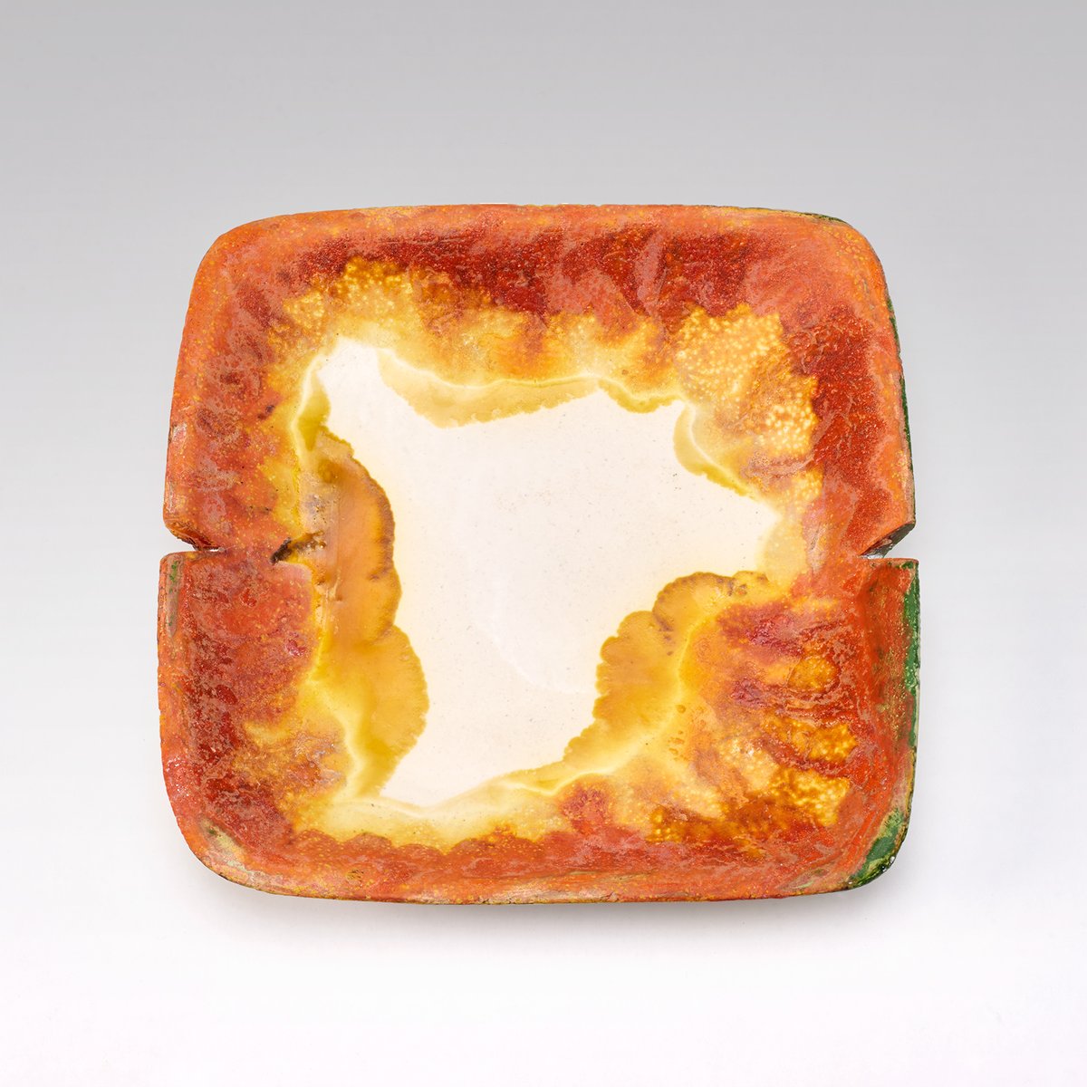 Ceramic Dish by Marcello Fantoni for Raymor, 1950s for sale at Pamono