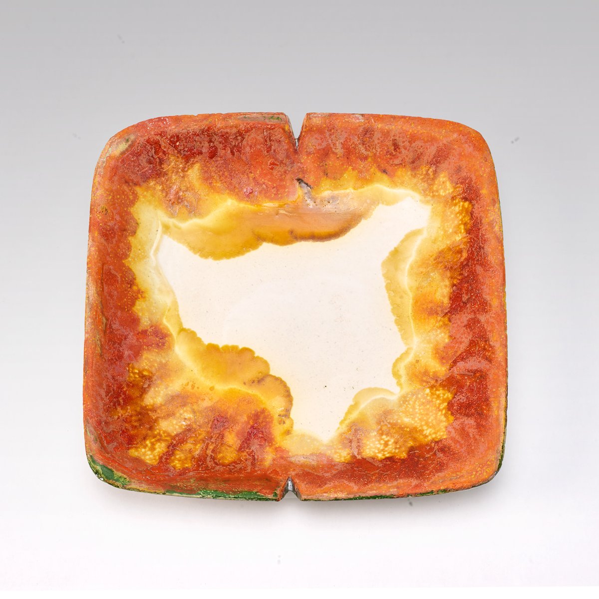 Ceramic Dish by Marcello Fantoni for Raymor, 1950s for sale at Pamono