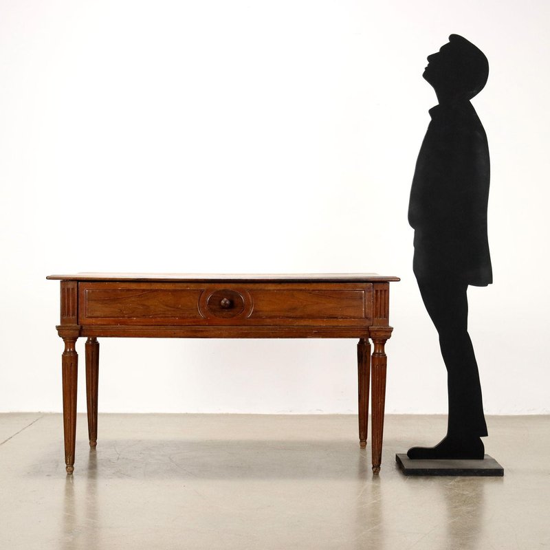 Emilian Neoclassical Table in Poplar for sale at Pamono