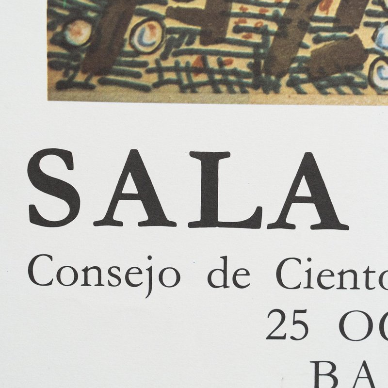 Original Poster by Pablo Picasso, 1970s for sale at Pamono