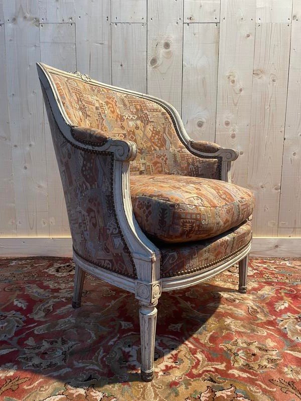 Louis Xvi Style Gondola Bergère for sale at Pamono