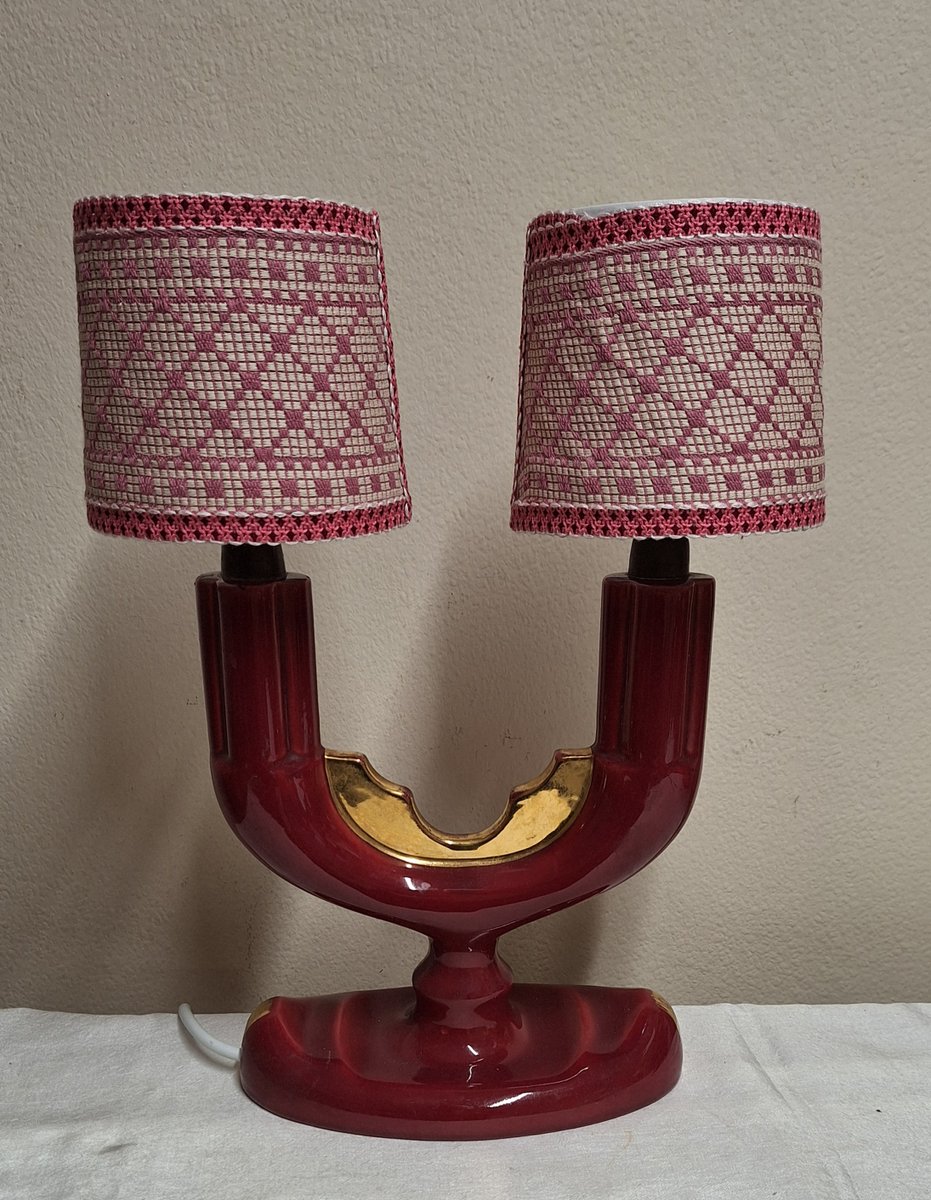 Belgian Art Deco Table Lamp by Lamplove, 1930s for sale at Pamono