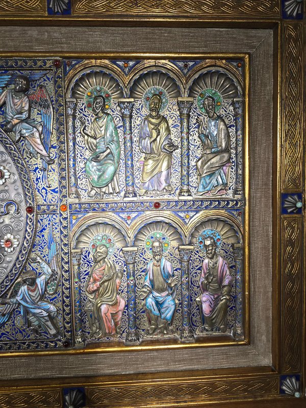 Limoges Style Altar Panel, 1950s for sale at Pamono