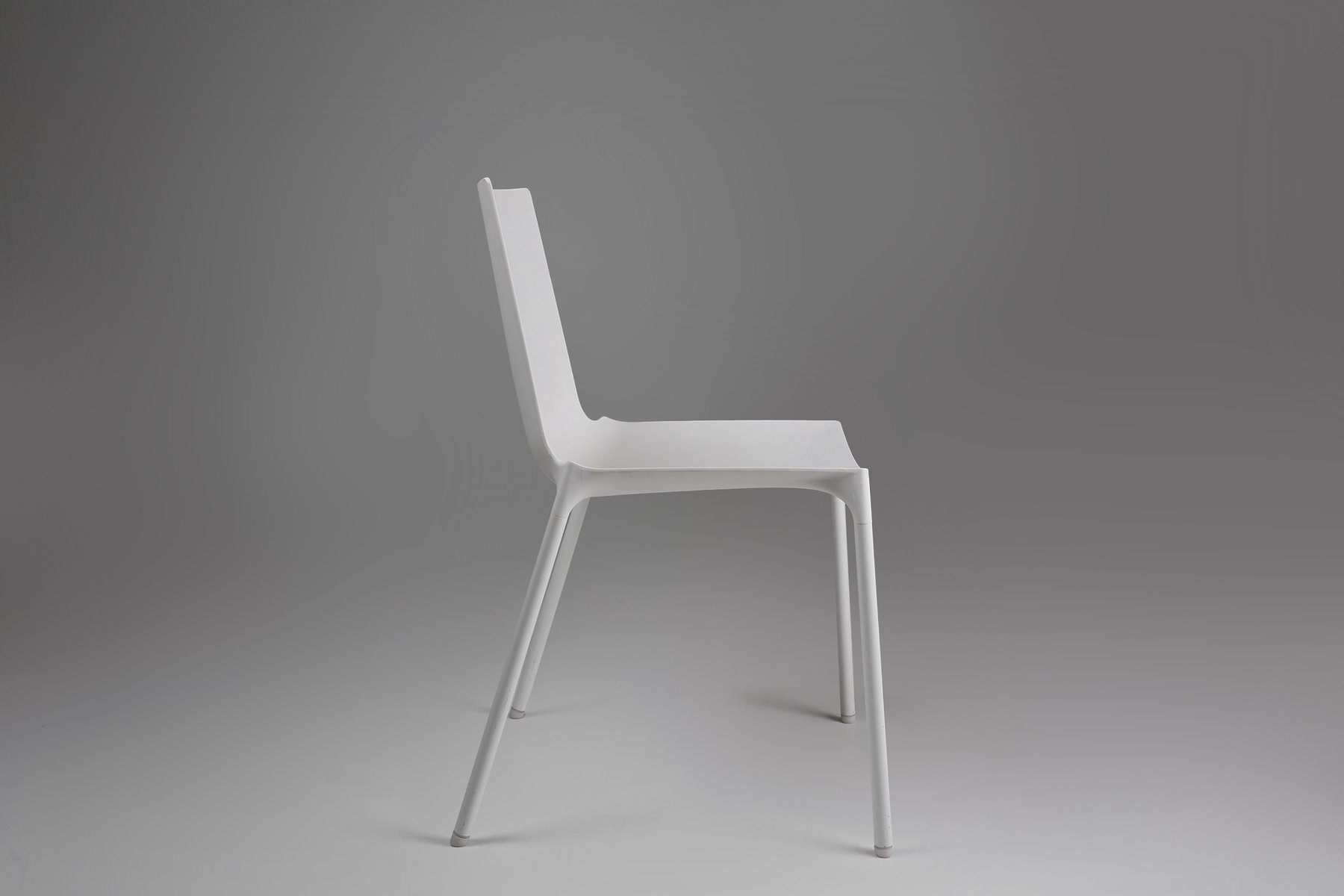 21th Century White Design Chair, Belgium for sale at Pamono