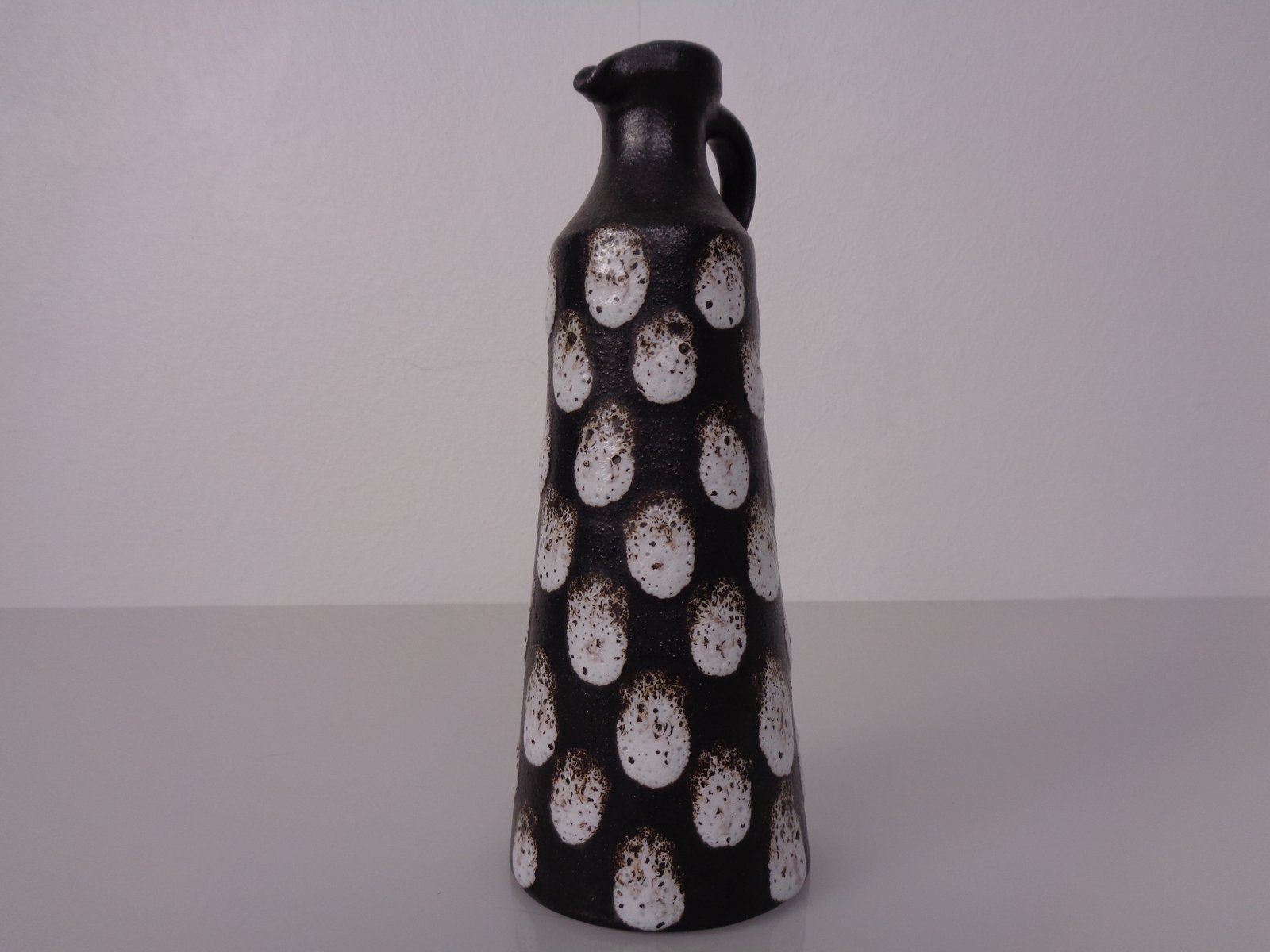 German Studio Ceramic Vase by Monika Maetzel, 1960s for sale at Pamono