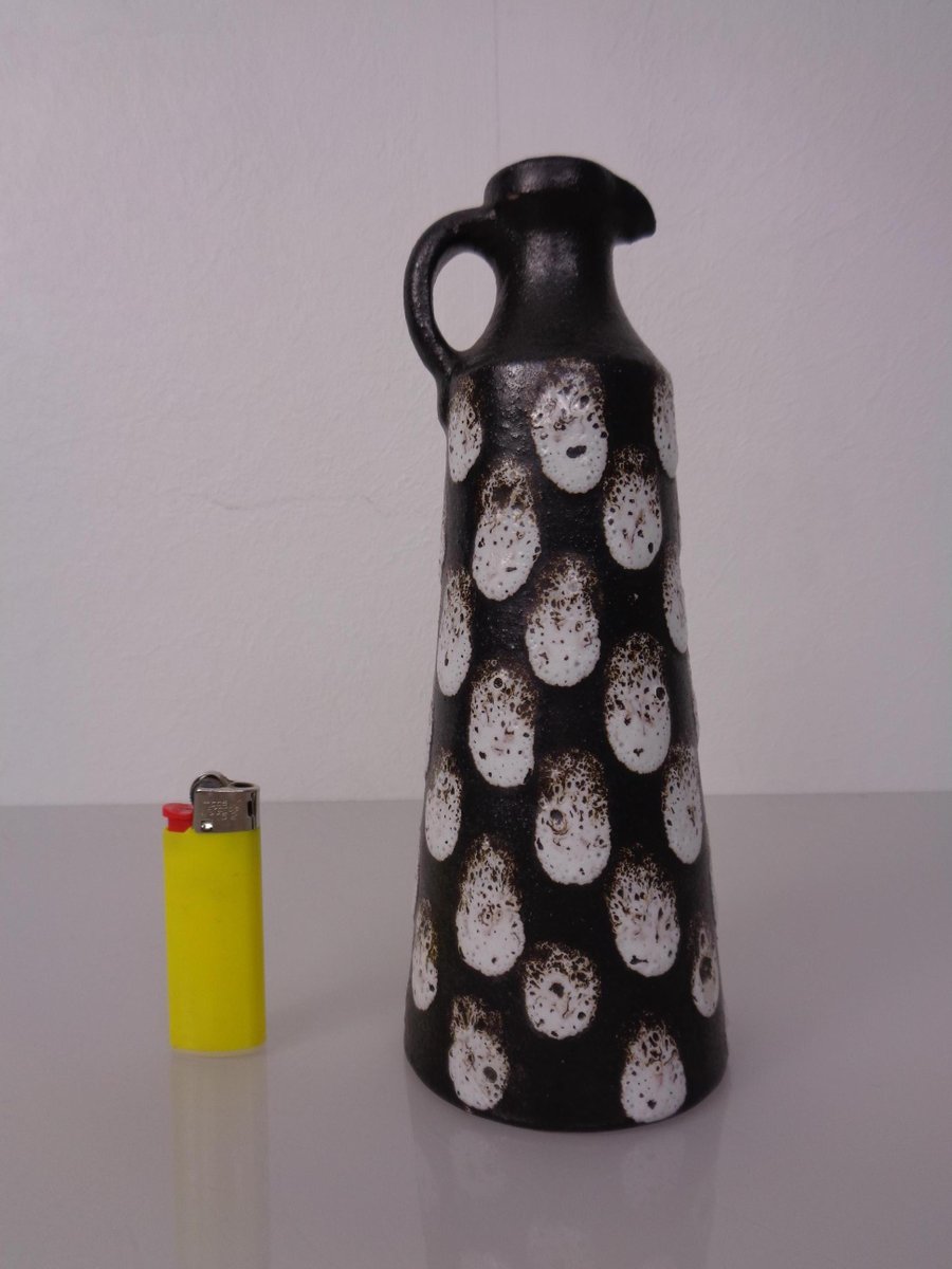 German Studio Ceramic Vase by Monika Maetzel, 1960s for sale at Pamono