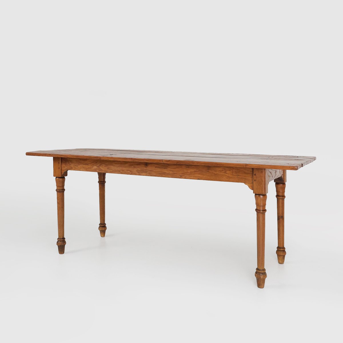 Rustic Farmhouse Table in Oak, France, 1850s for sale at Pamono