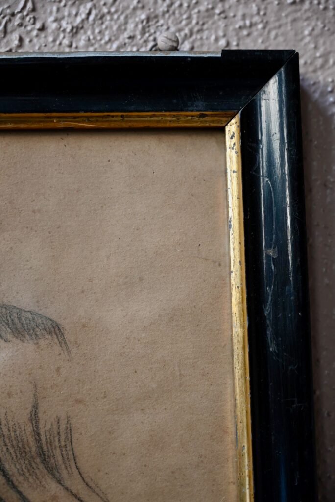 Portrait of a Young Woman, 1890s-1900s, Pencil Drawing, Framed for sale ...