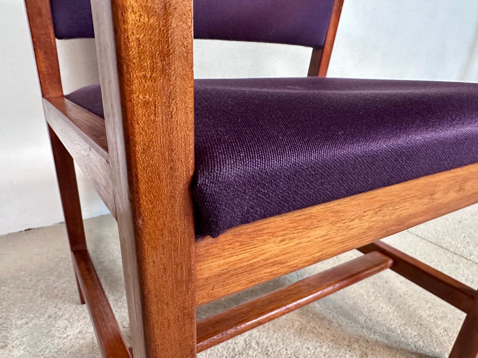 Armchair Model Bm73 in Teak by Børge Mogensen for Fredericia, Denmark ...