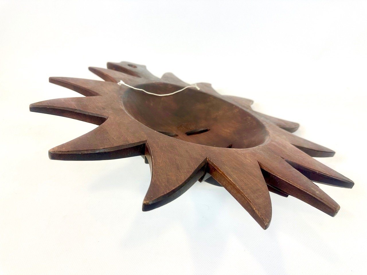Wooden Carved Sun Face Sunburst Wall Sculpture, 20th Century for sale ...