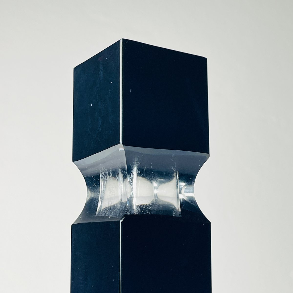 Black Sommerso Murano Glass Vase by Pagnin & Bon, Italy, 1960s for sale ...