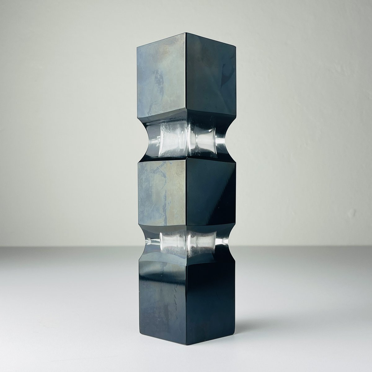 Black Sommerso Murano Glass Vase by Pagnin & Bon, Italy, 1960s for sale ...