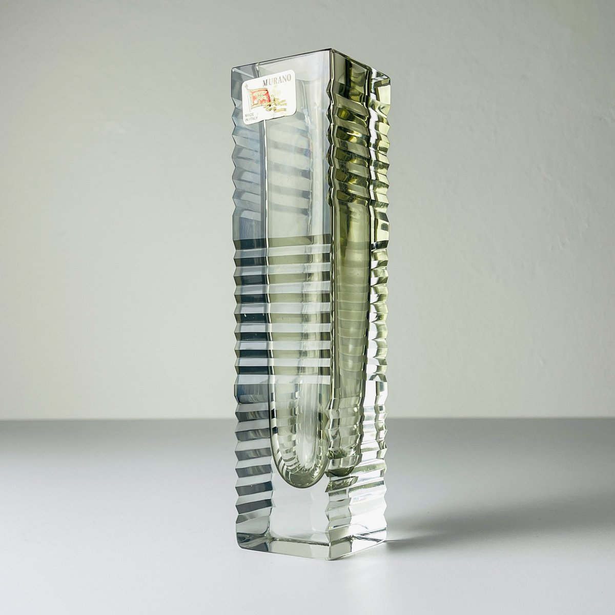 Sommerso Murano Glass Vase by Pagnin & Bon, Italy, 1960s for sale at Pamono