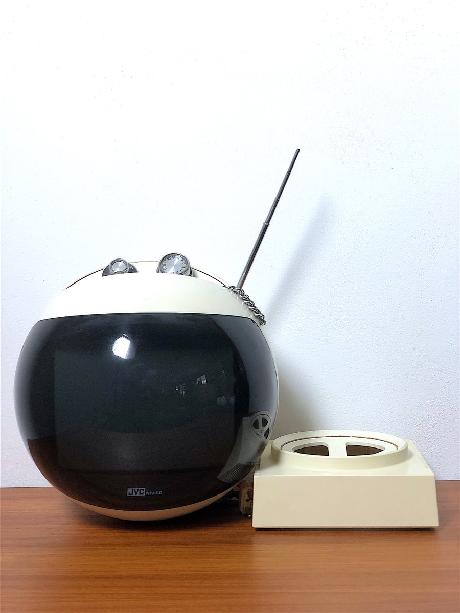 Space Age NIVICO Television from JVC, Japan, 1970s for sale at Pamono