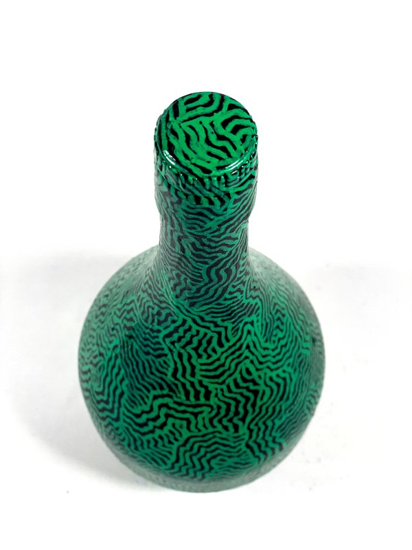 David Paul Kay, The Bottle in Green, 2024, Mixed Media Sculpture for ...