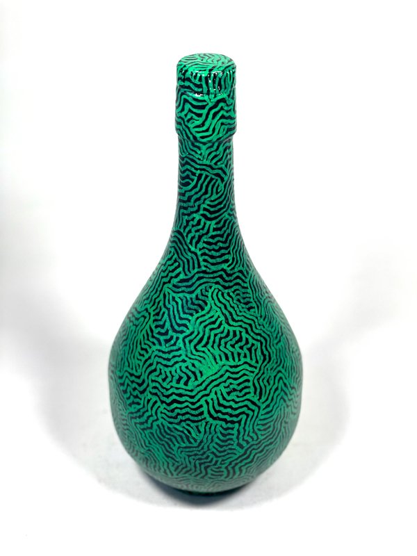 David Paul Kay, The Bottle in Green, 2024, Mixed Media Sculpture for ...
