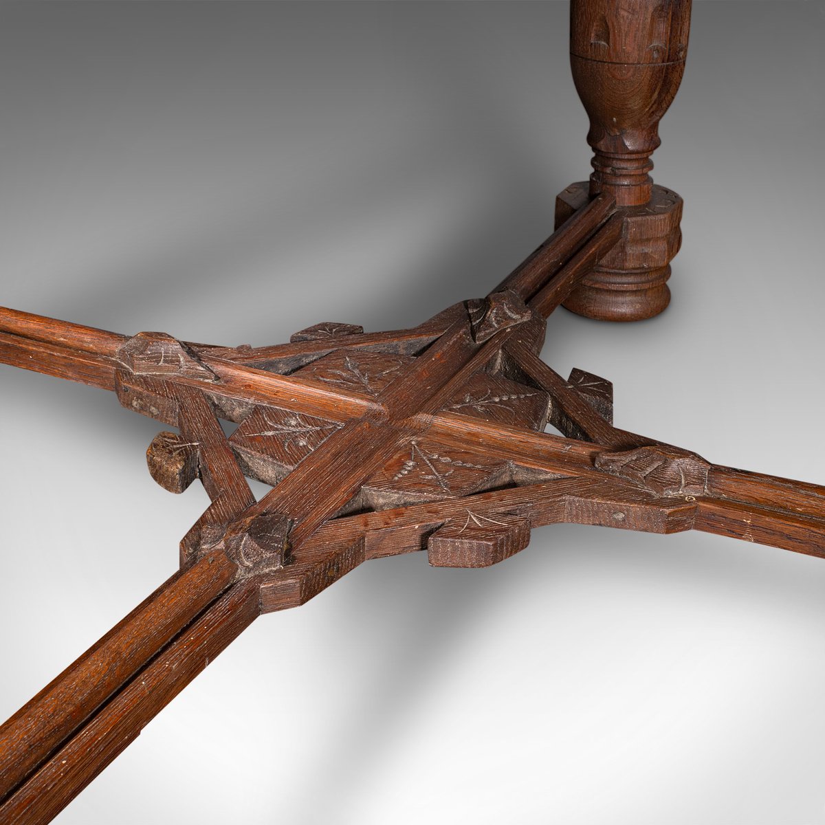 Scottish Oak Octagonal Centre Table for sale at Pamono