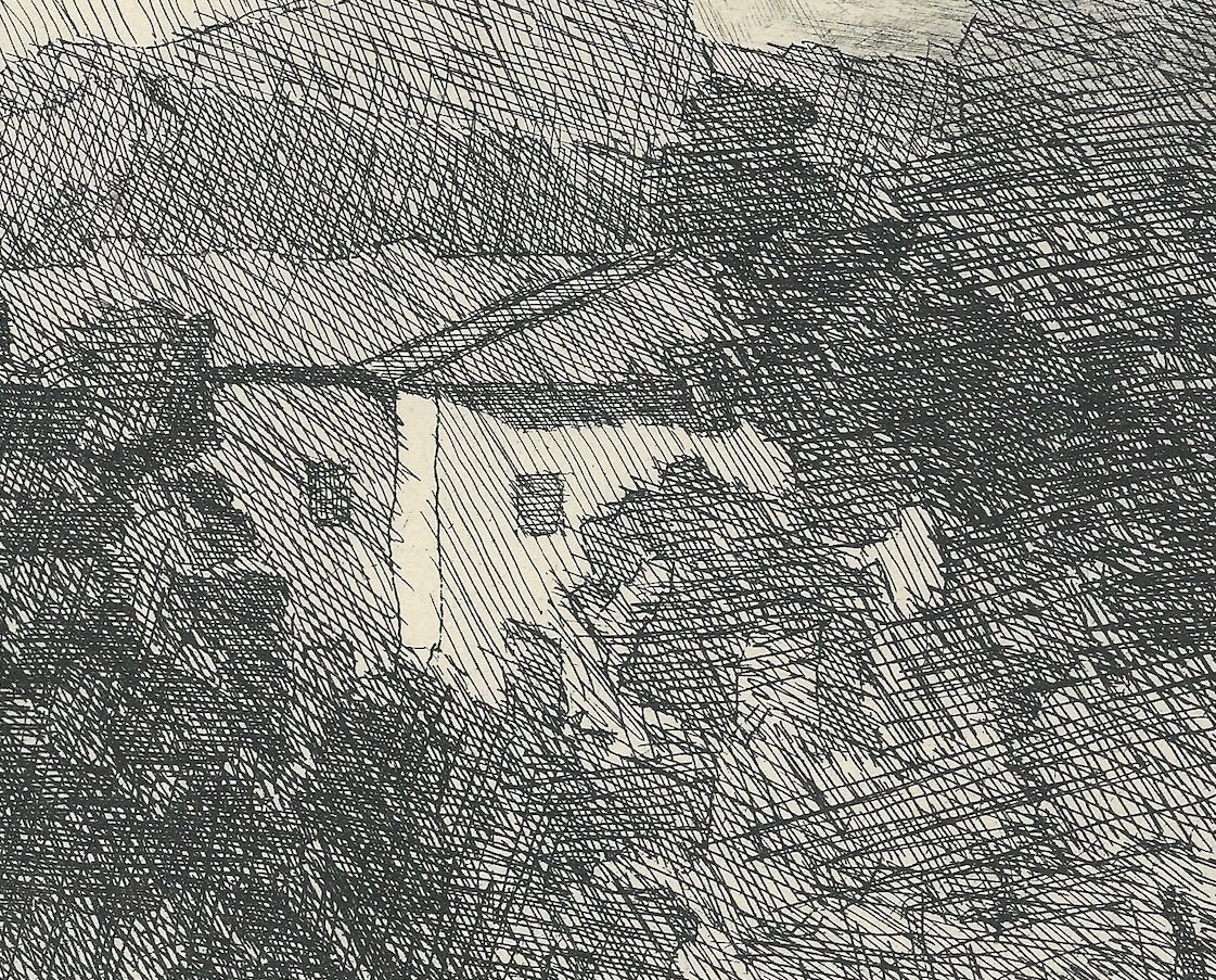 Giorgio Morandi, Landscape in Roffeno, 1936-1957, Lithograph for sale ...