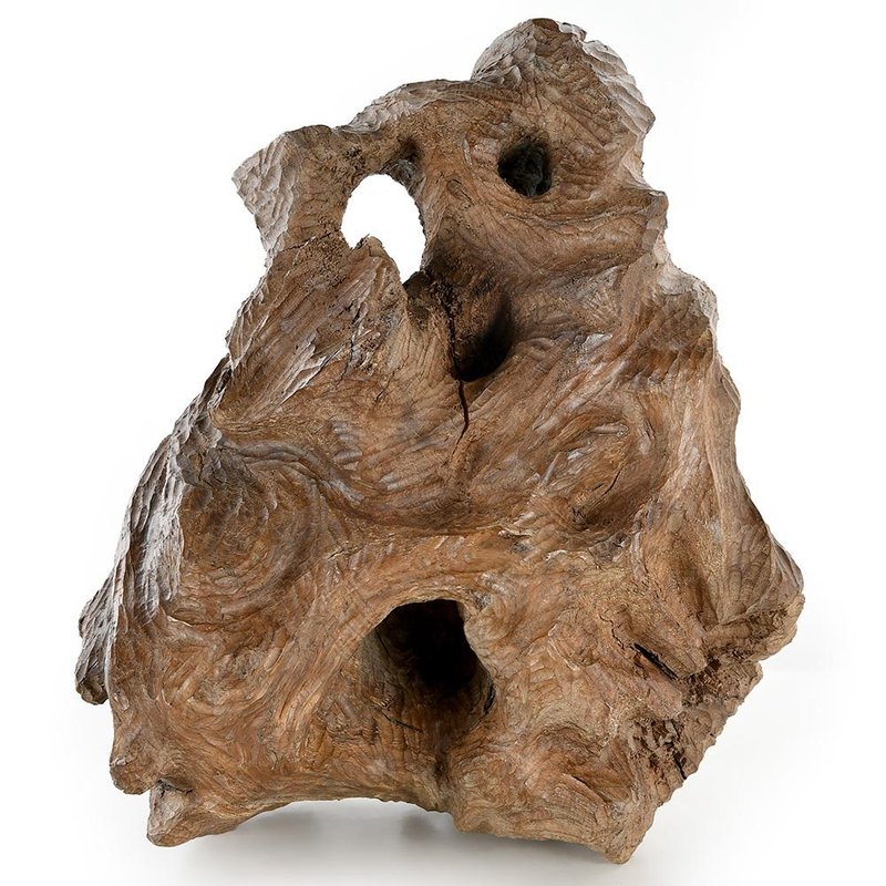 Carved Teak Root Sculpture for sale at Pamono