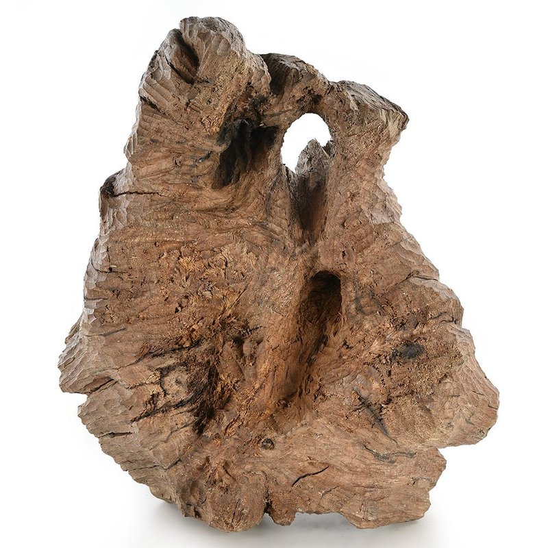 Carved Teak Root Sculpture for sale at Pamono