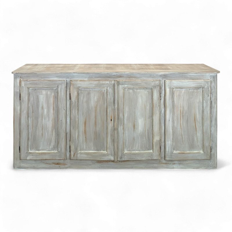 Rustic Weathered Sideboard for sale at Pamono