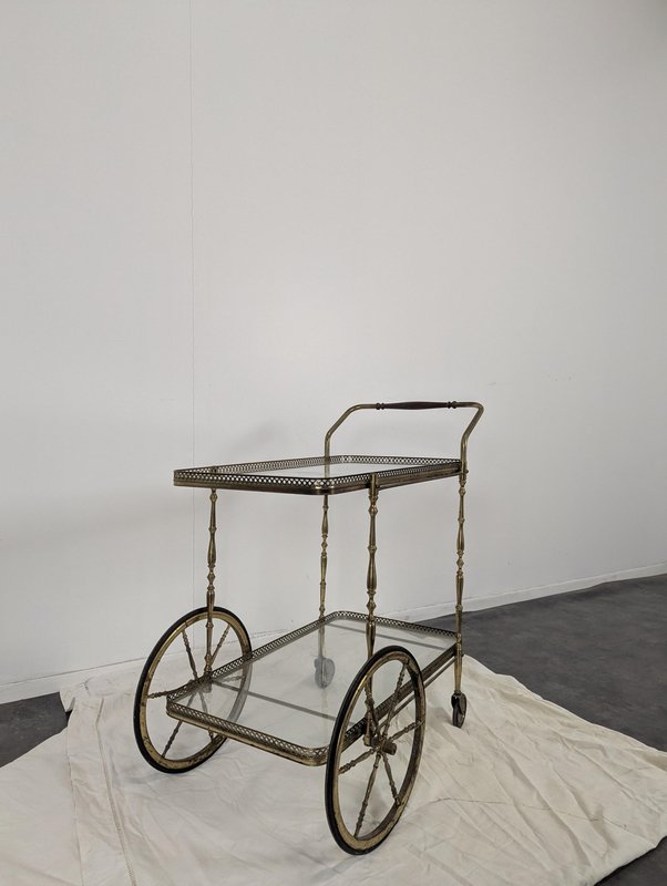Brass Trolley from Maison Bagues for sale at Pamono