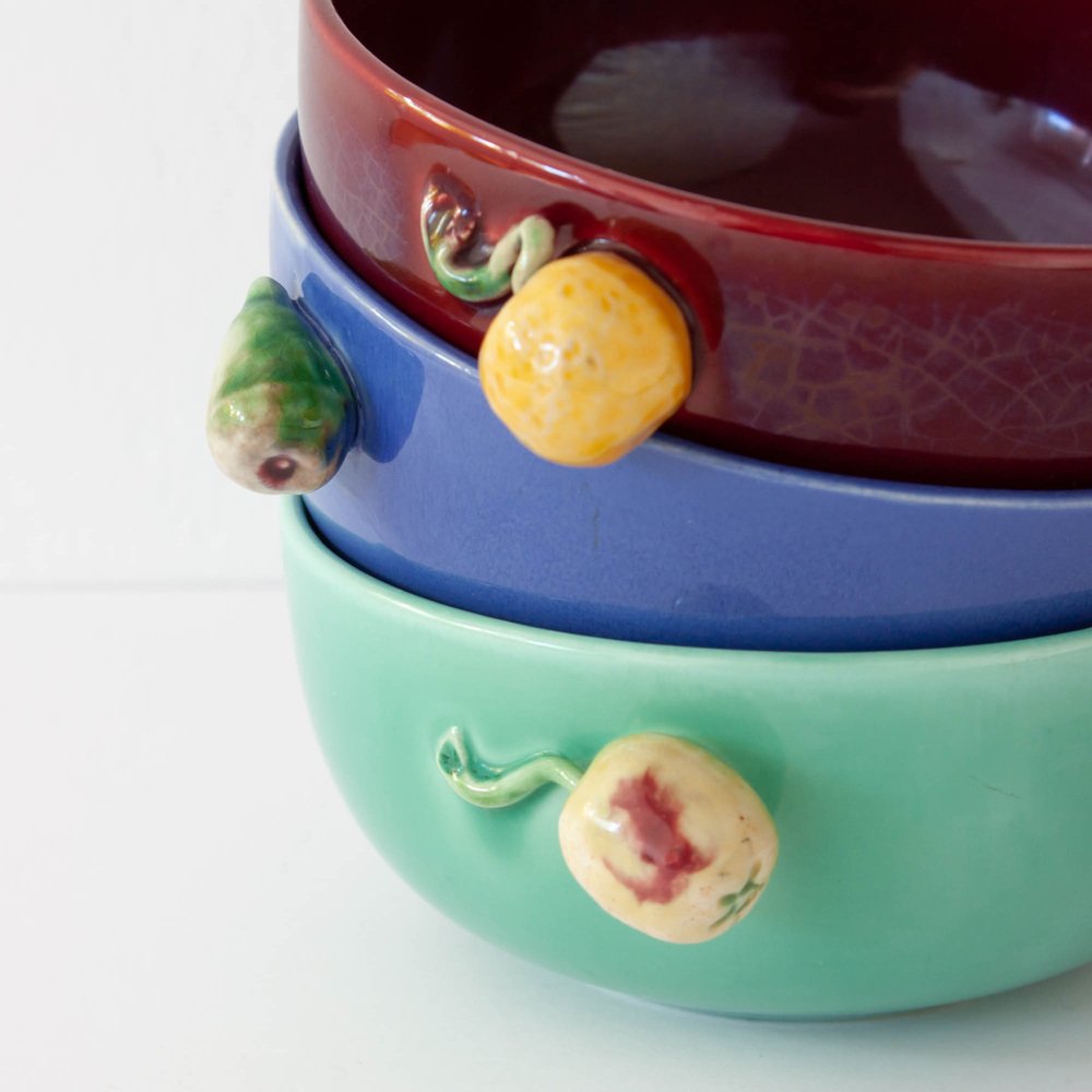 Scodelle di Secla, anni '70, set di 3 in vendita su Pamono