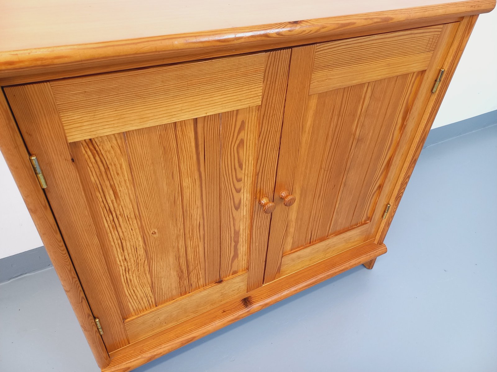 Vintage Pine Storage Unit, 1960s for sale at Pamono