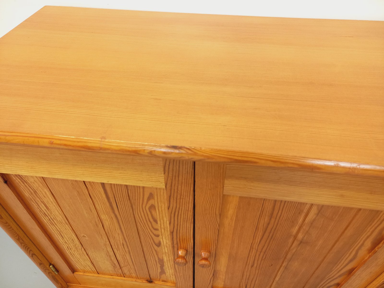 Vintage Pine Storage Unit, 1960s for sale at Pamono