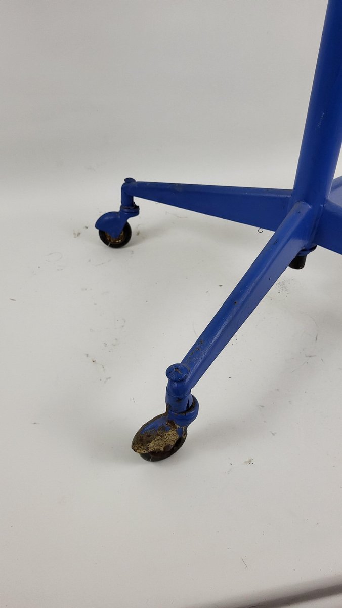 High Cast Iron Tractor Stool, 1950s for sale at Pamono