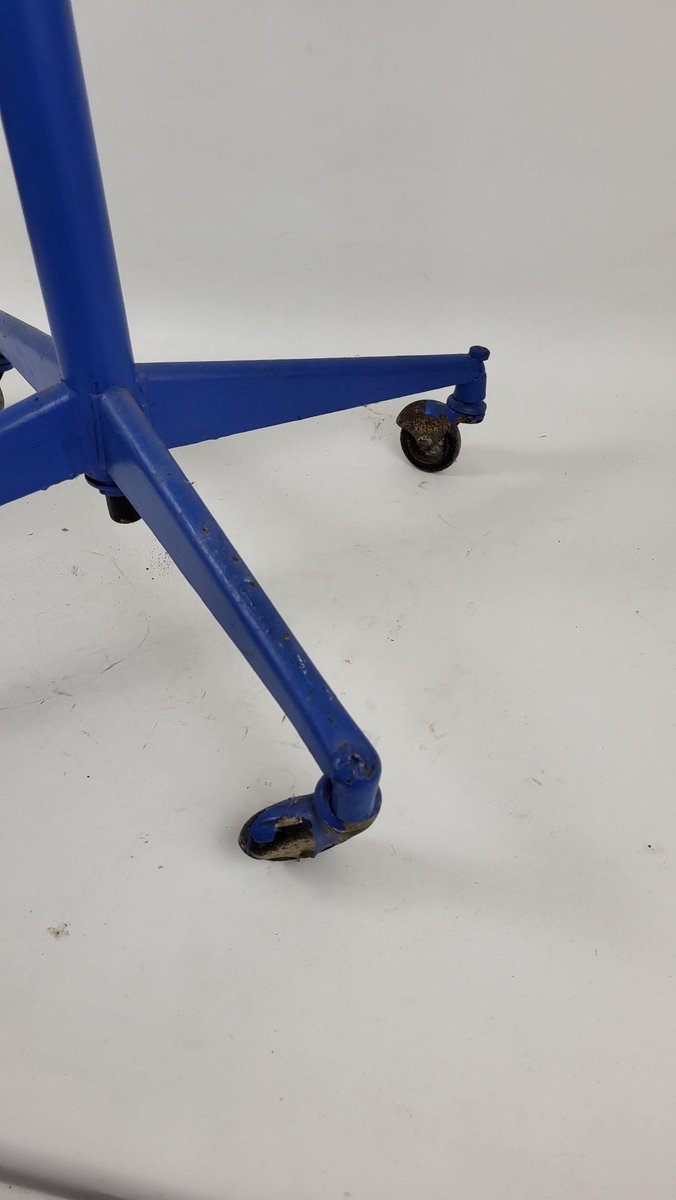 High Cast Iron Tractor Stool, 1950s for sale at Pamono